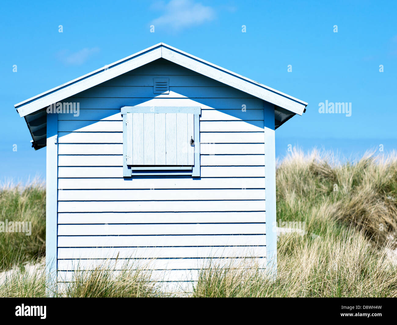 Weekend cottage on beach Stock Photo - Alamy