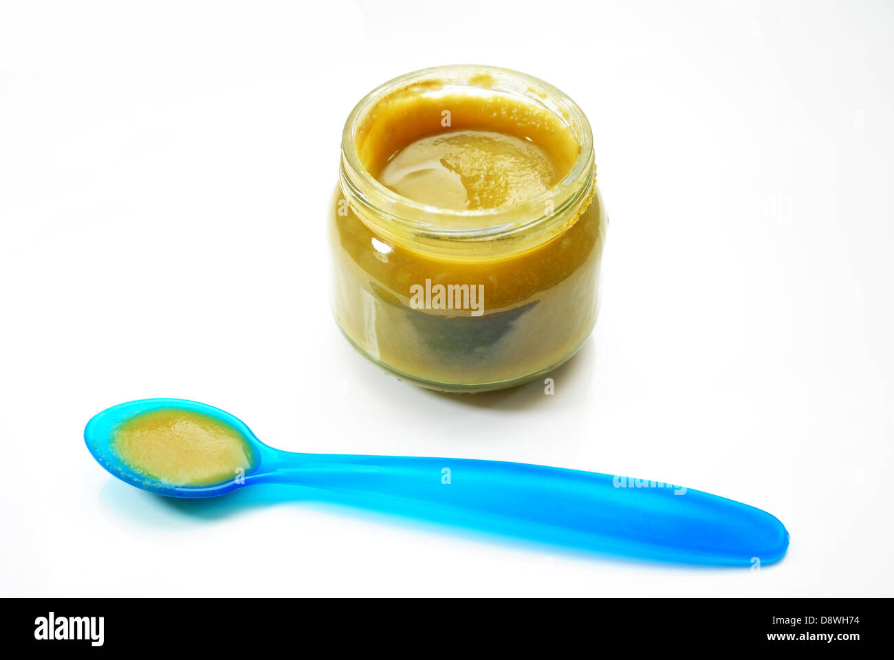 Baby food green peas hi-res stock photography and images - Alamy