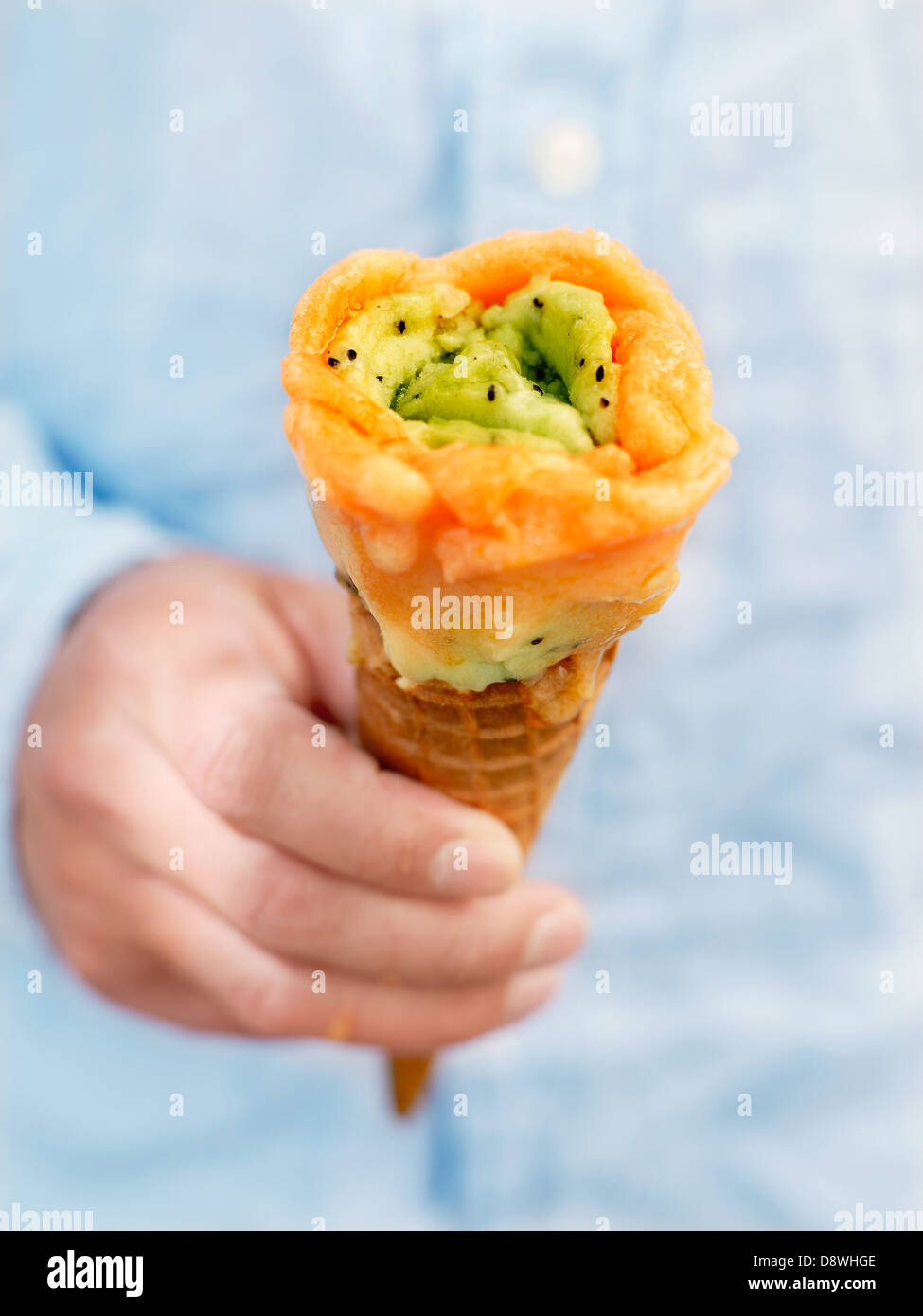 Rose shaped ice cream hi-res stock photography and images - Alamy