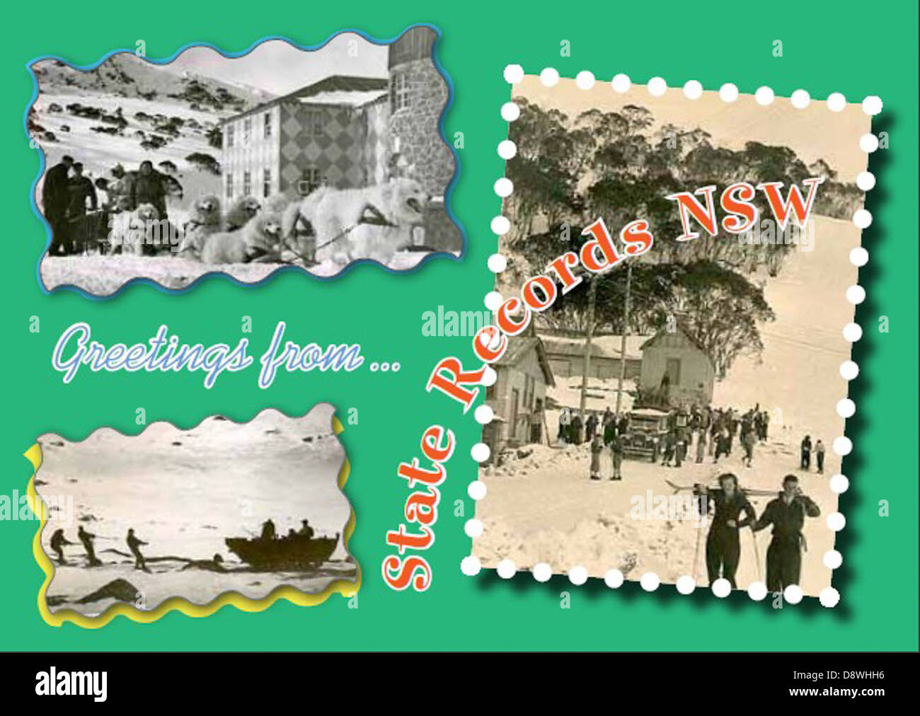 Greetings state hi-res stock photography and images - Alamy