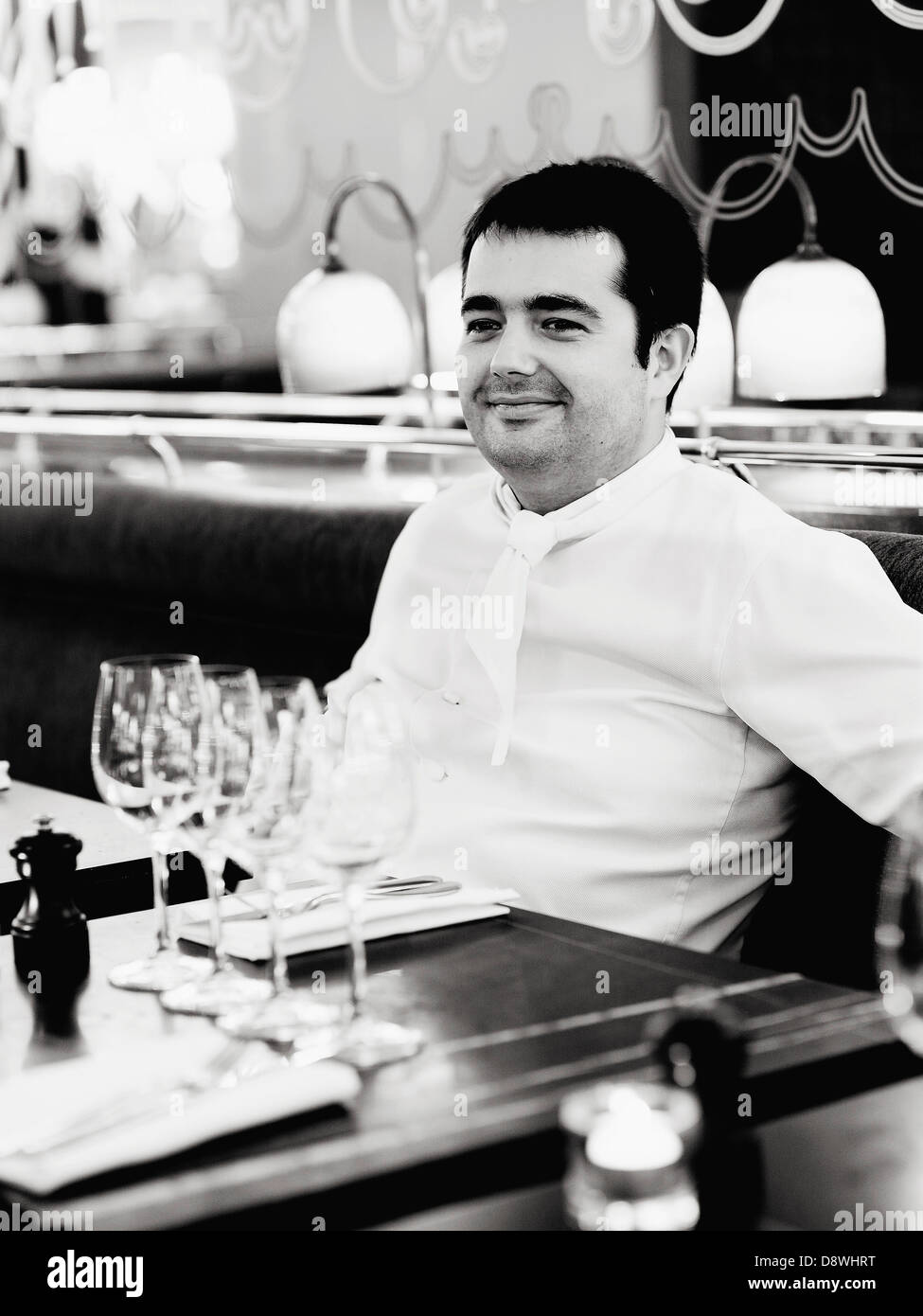 Portrait du chef Jean-François Piège Stock Photo - Alamy