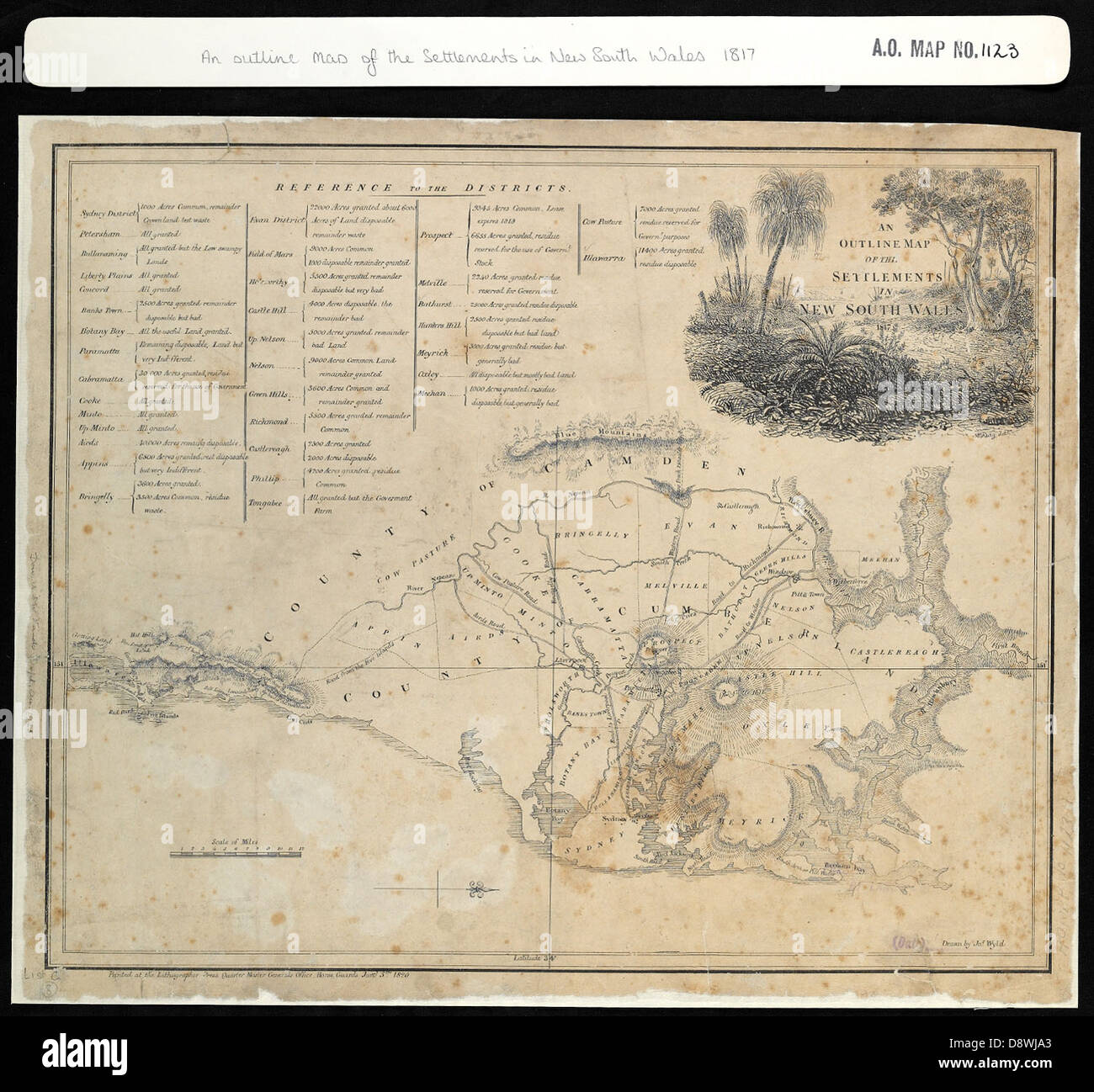 Australia colonial map hi-res stock photography and images - Alamy