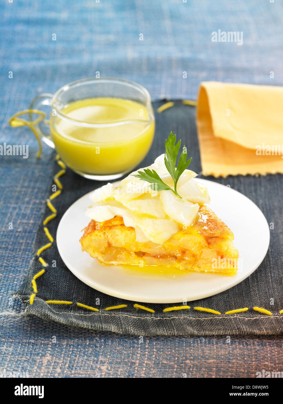 Cod omelette hi-res stock photography and images - Alamy