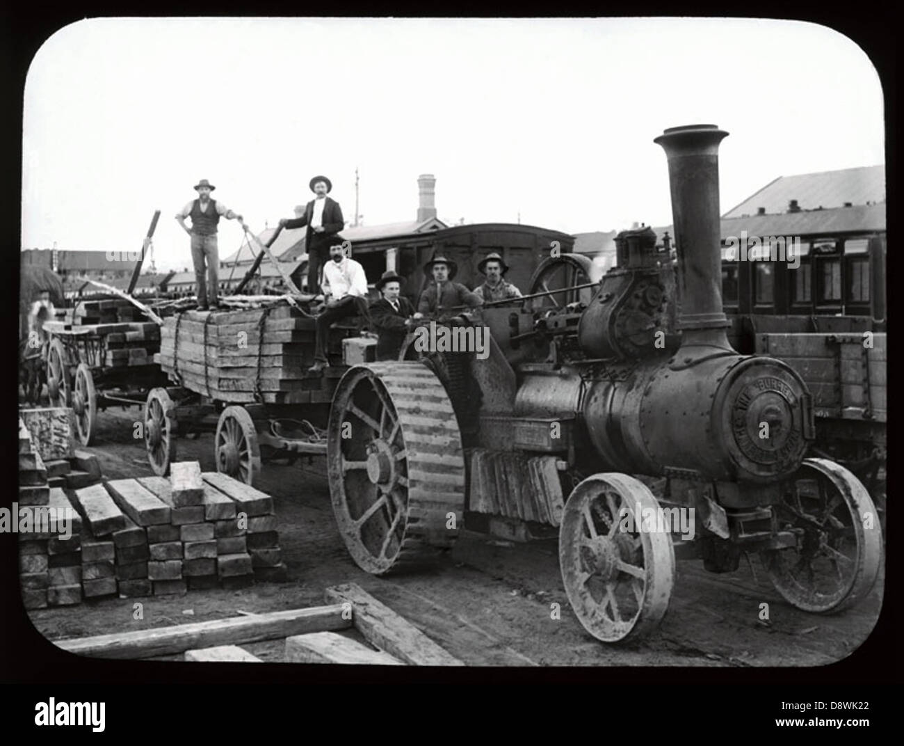Historical photo traction engine hi-res stock photography and images ...