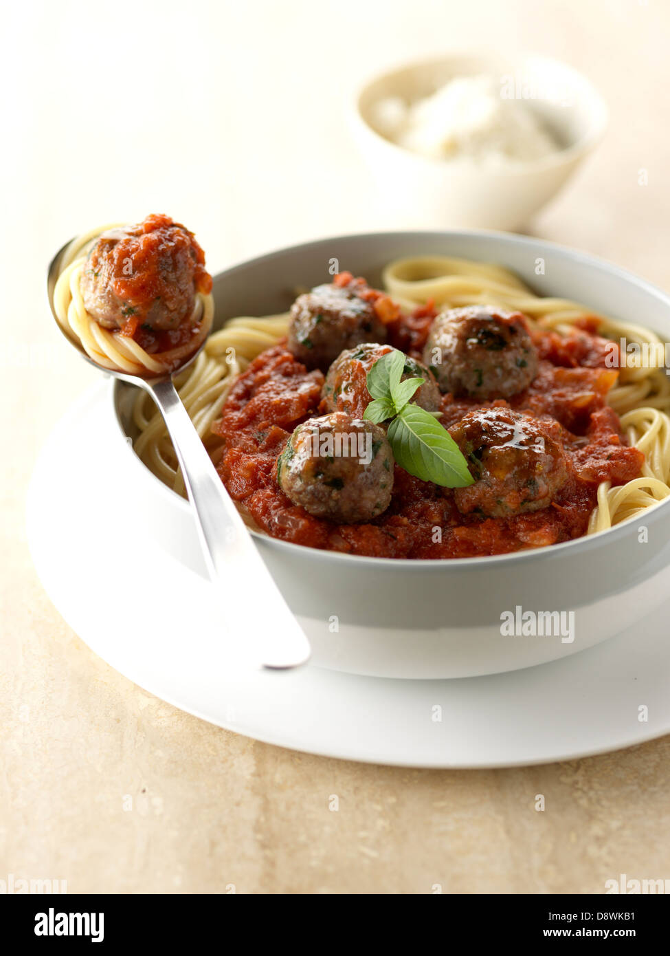 Polpette,Sicilian-style beef meatballs in tomato sauce Stock Photo - Alamy