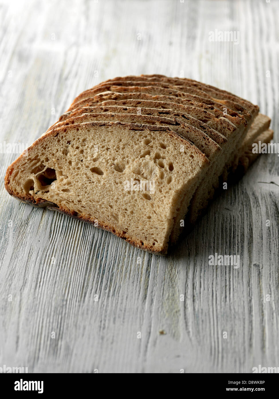 Sliced Poilâne bread Stock Photo - Alamy