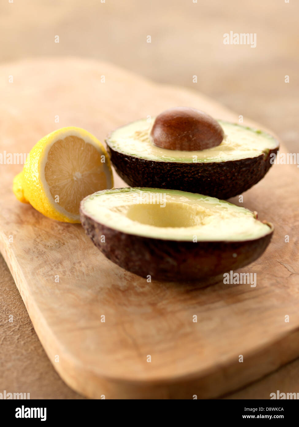 Cut in half avocado hi-res stock photography and images - Alamy