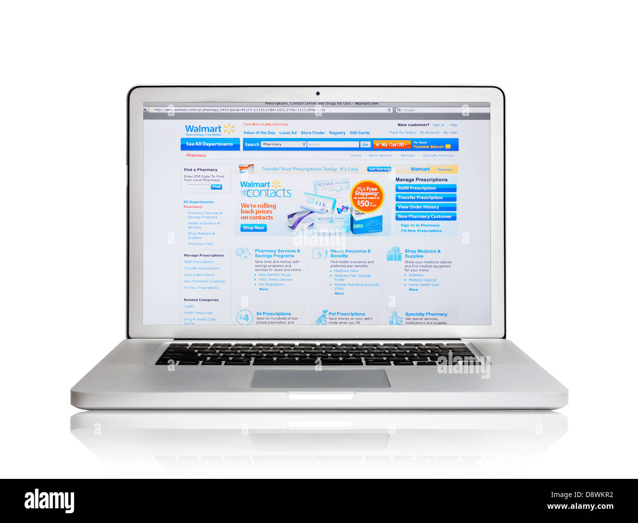 Walmart store Cut Out Stock Images & Pictures - Alamy