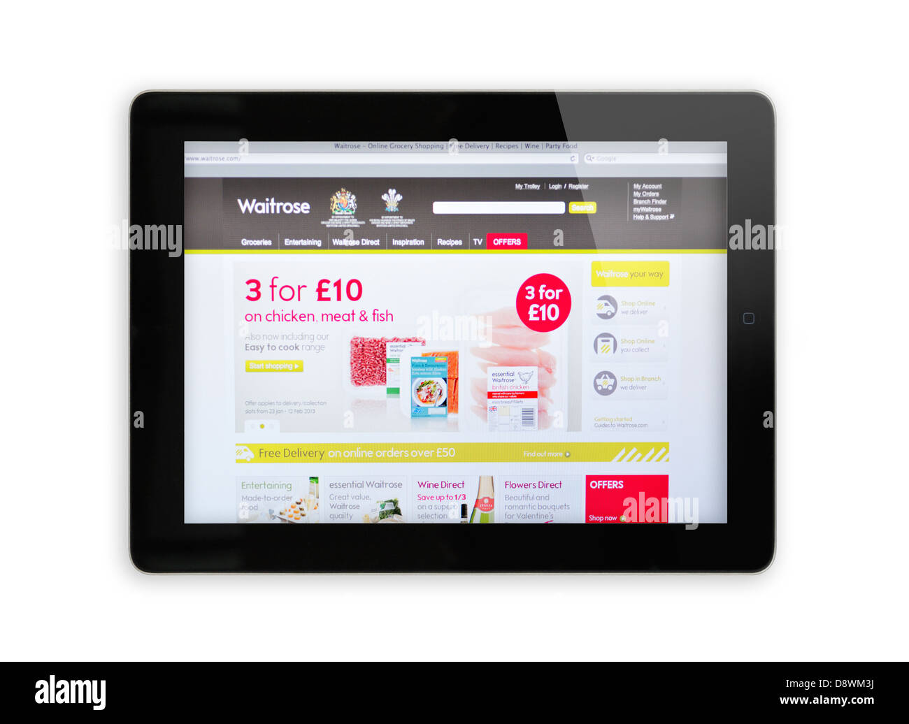 Waitrose grocery store Cut Out Stock Images & Pictures - Alamy