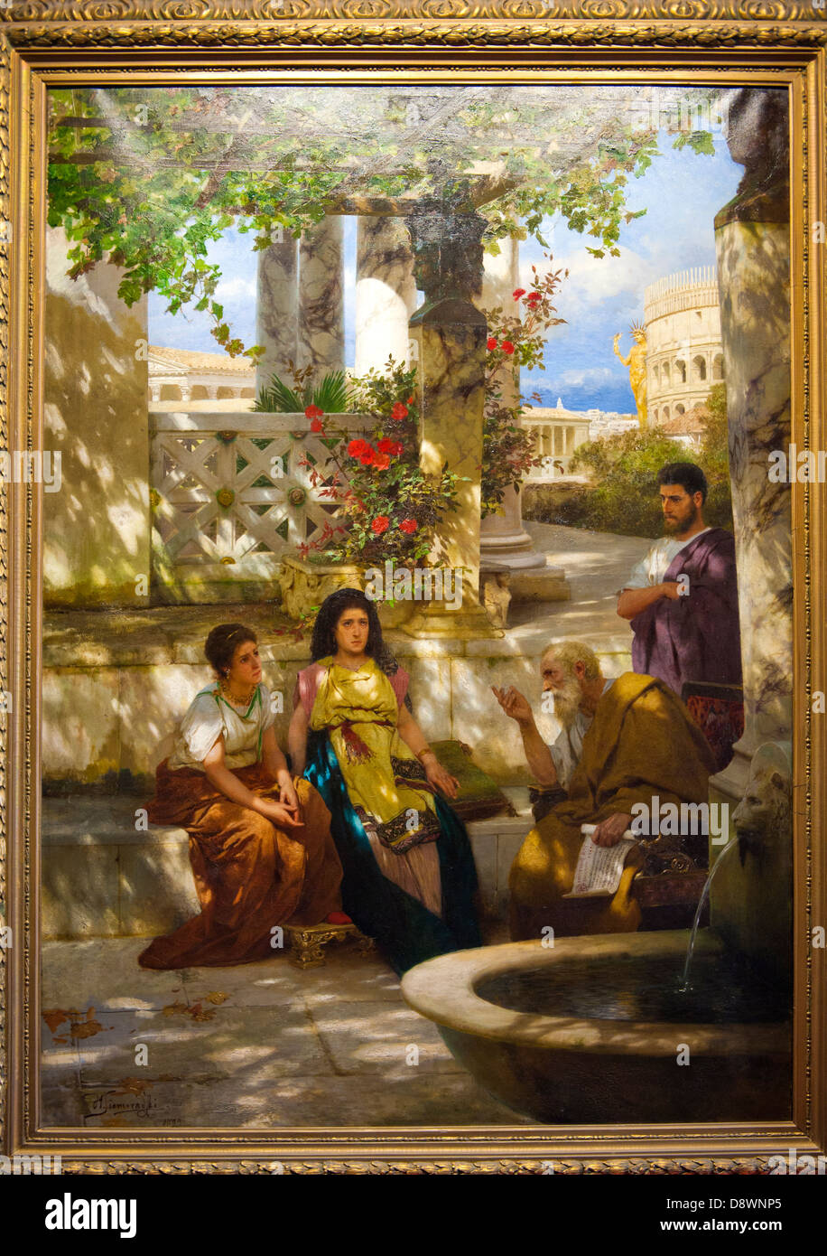 Roman forum painting hi-res stock photography and images - Alamy