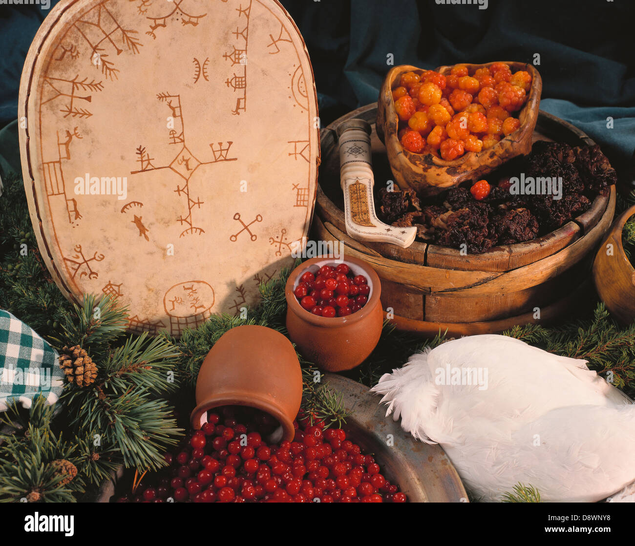 Sami troll drum hi-res stock photography and images - Alamy