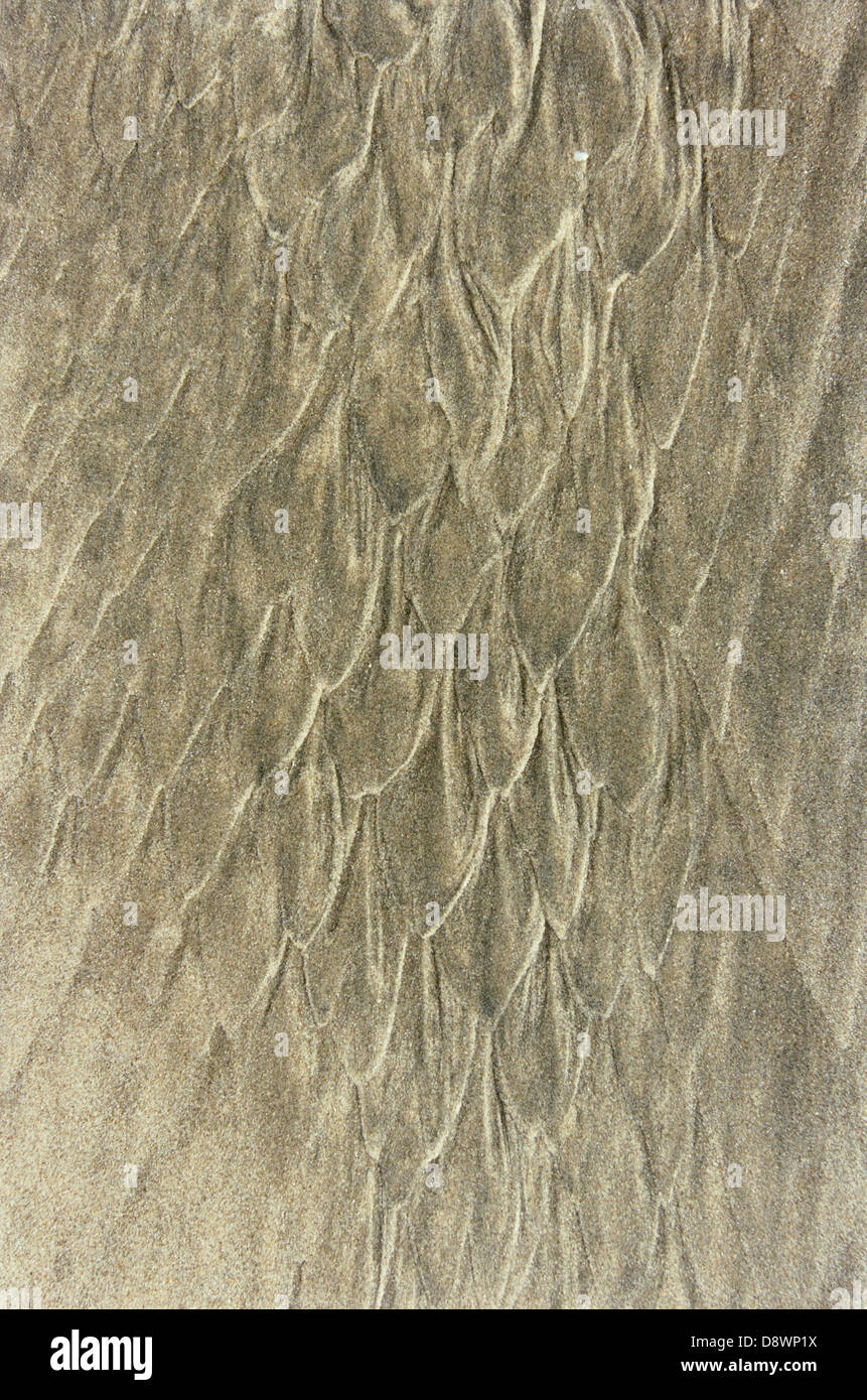 Patterns in sand Stock Photo - Alamy