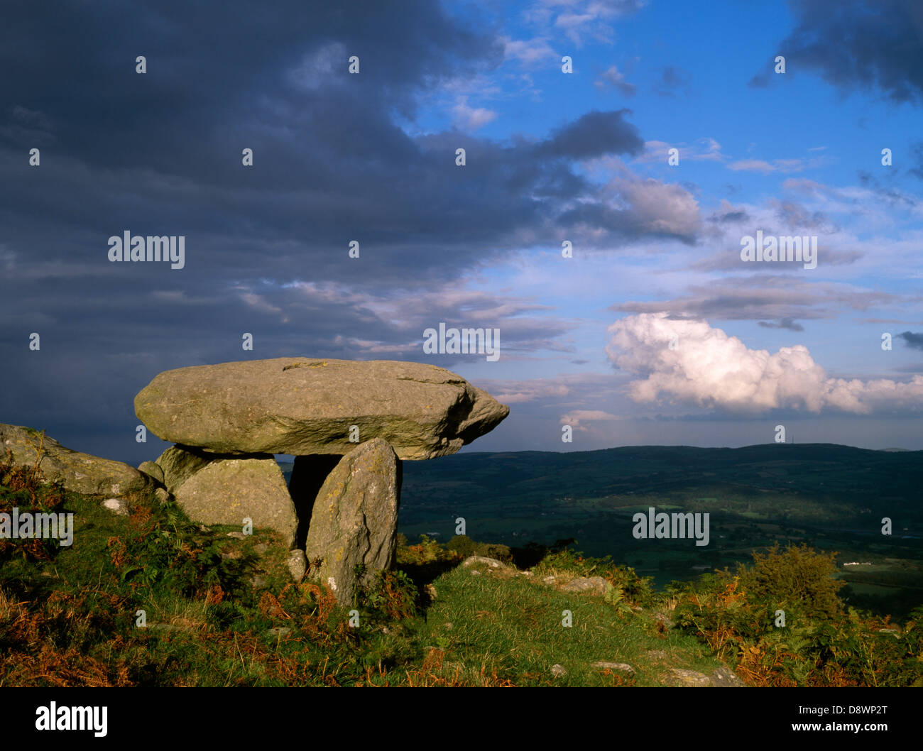 Rowen, Conwy: Maen y Bardd (Stone of the Bard) Neolithic burial chamber ...