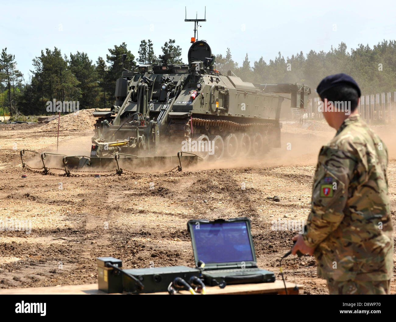 Bovington Army Base, Dorset. UK. 5th June, 2013. The British Army has ...