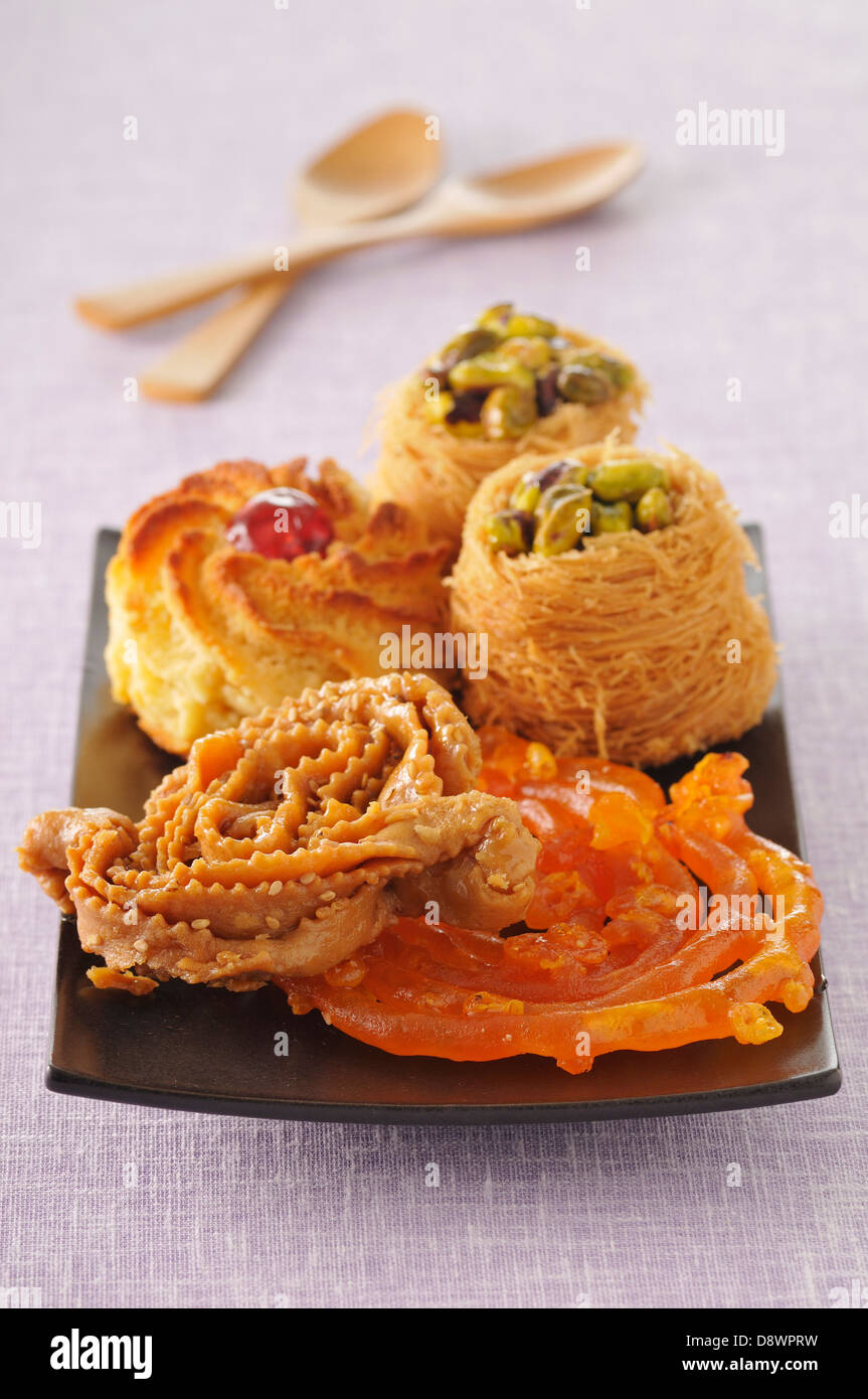 Moroccan pastries hi-res stock photography and images - Alamy