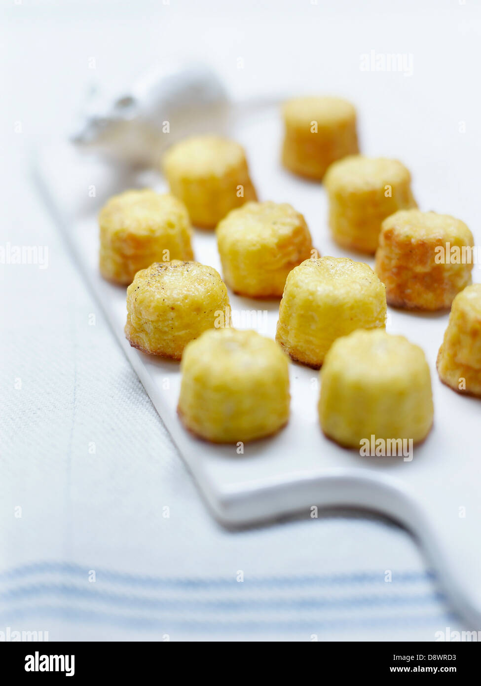Cauliflower mini savoury Cannelés Stock Photo - Alamy