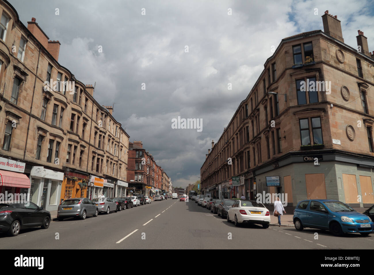 Byres road glasgow hi-res stock photography and images - Alamy