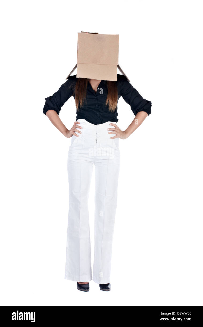 Woman with covered head Cut Out Stock Images & Pictures - Alamy