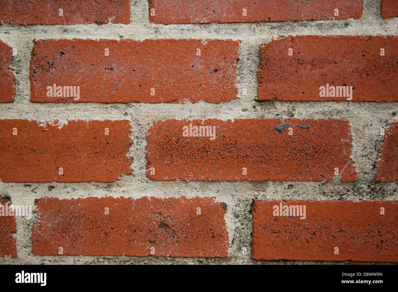 Close up of red brick wall Stock Photo - Alamy