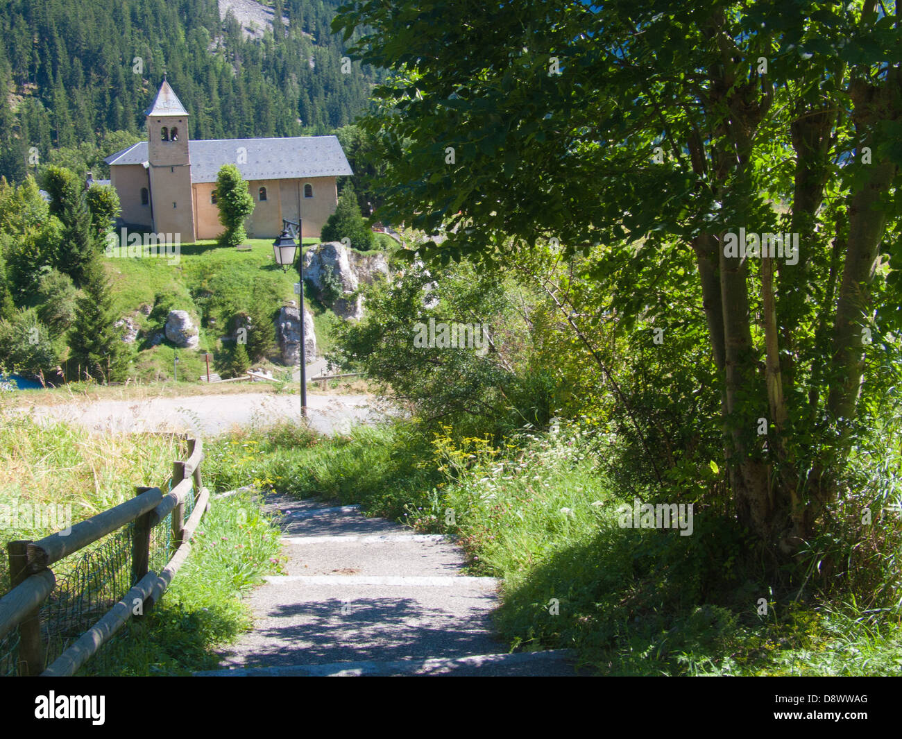 Champagny village hi-res stock photography and images - Alamy