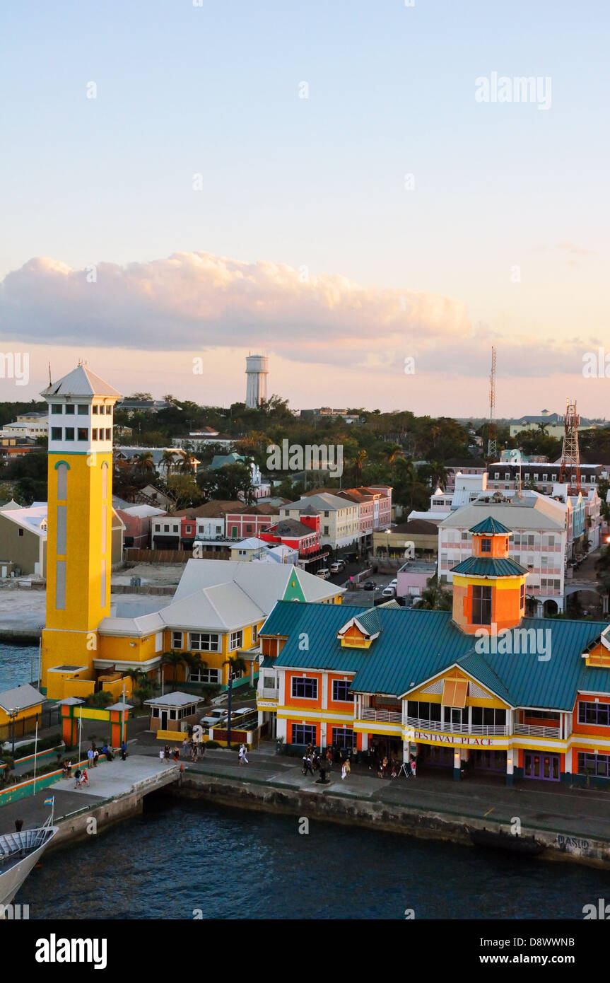 Nassau port (where the cruise ships dock), Bahamas Stock Photo - Alamy