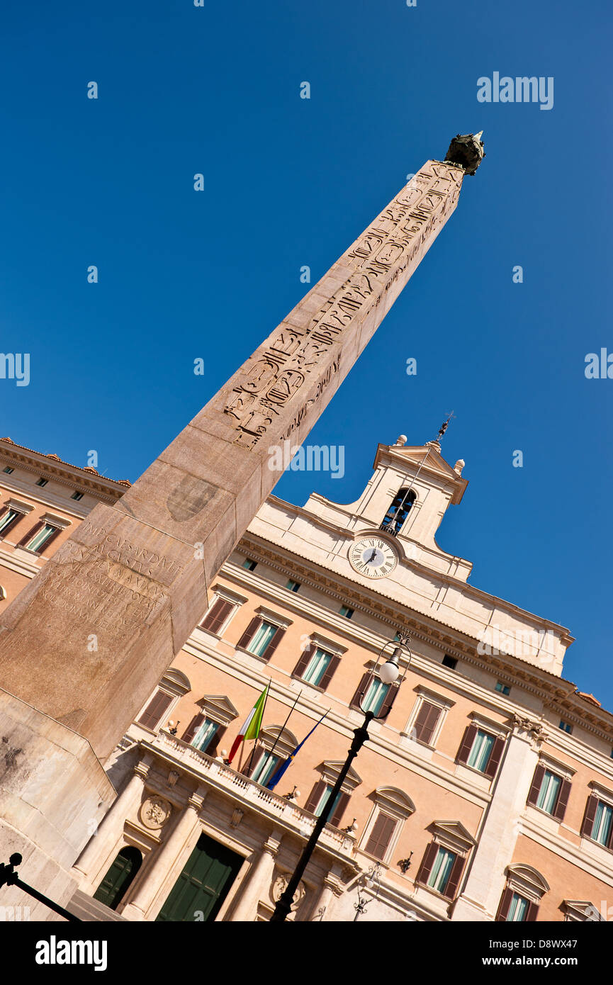 Piazza di Monte Citorio, Rome Stock Photo - Alamy