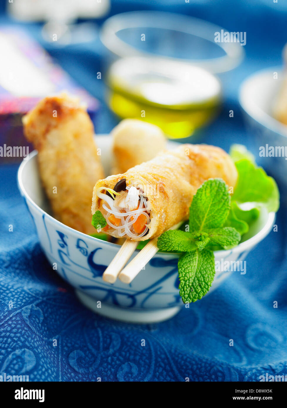 Chicken nems hi-res stock photography and images - Alamy