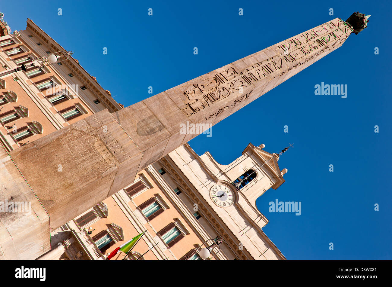 Piazza di Monte Citorio, Rome Stock Photo - Alamy