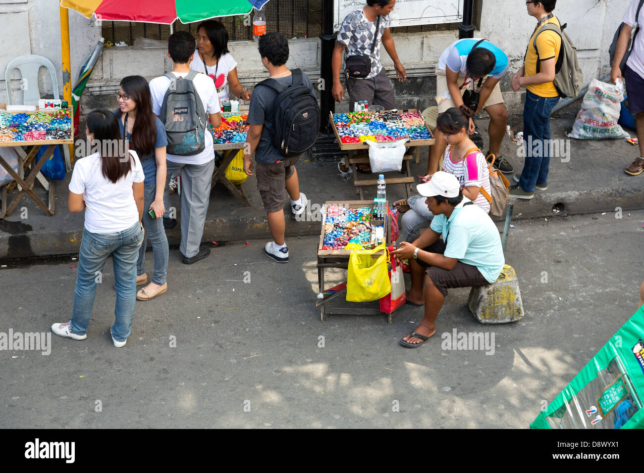 Everyday Life in the Streets of Manila, Philippines Stock Photo - Alamy