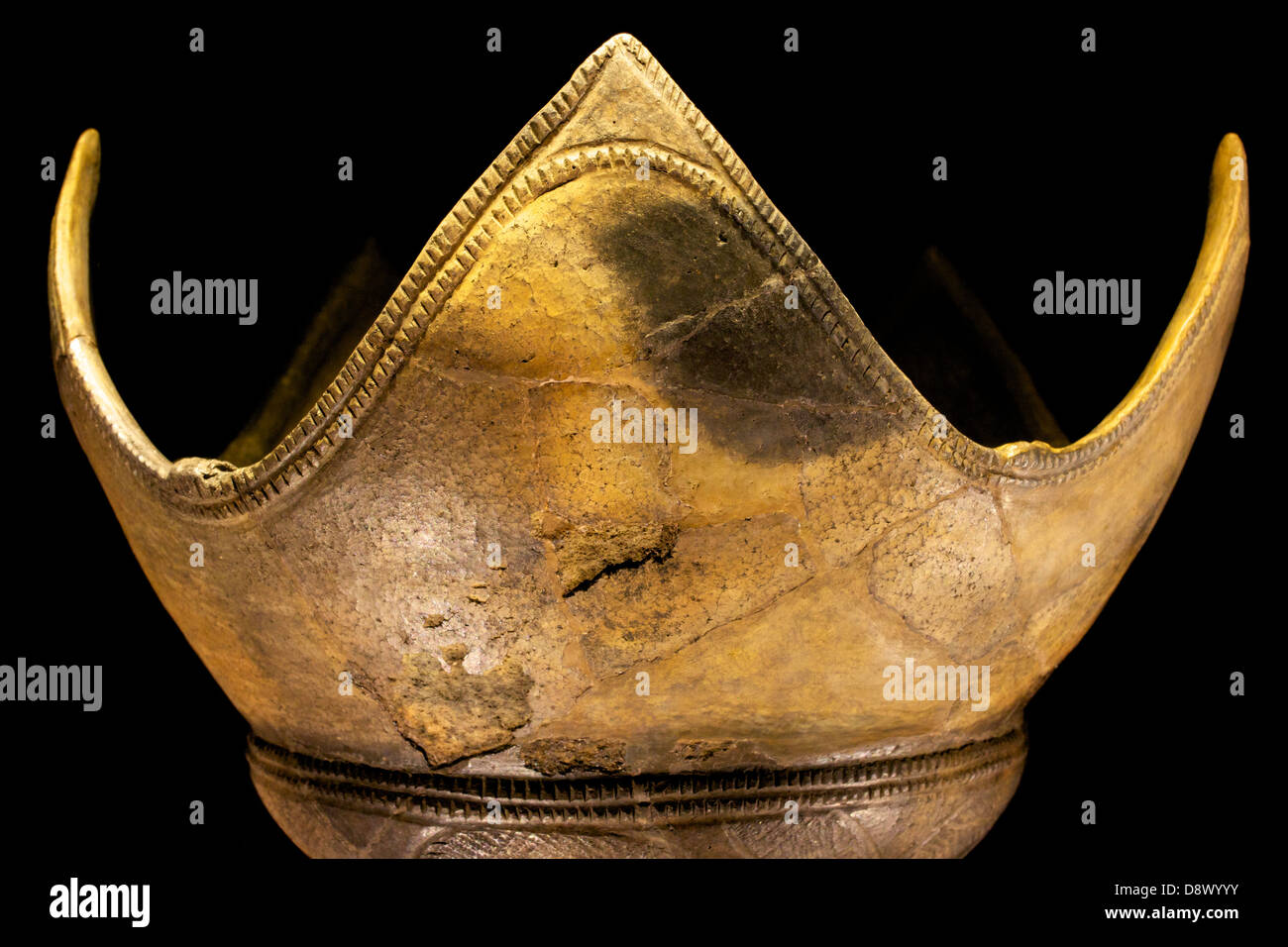 Prehistoric Japan Jomon Period Cord-marked pottery at Korekawa Jomon ...