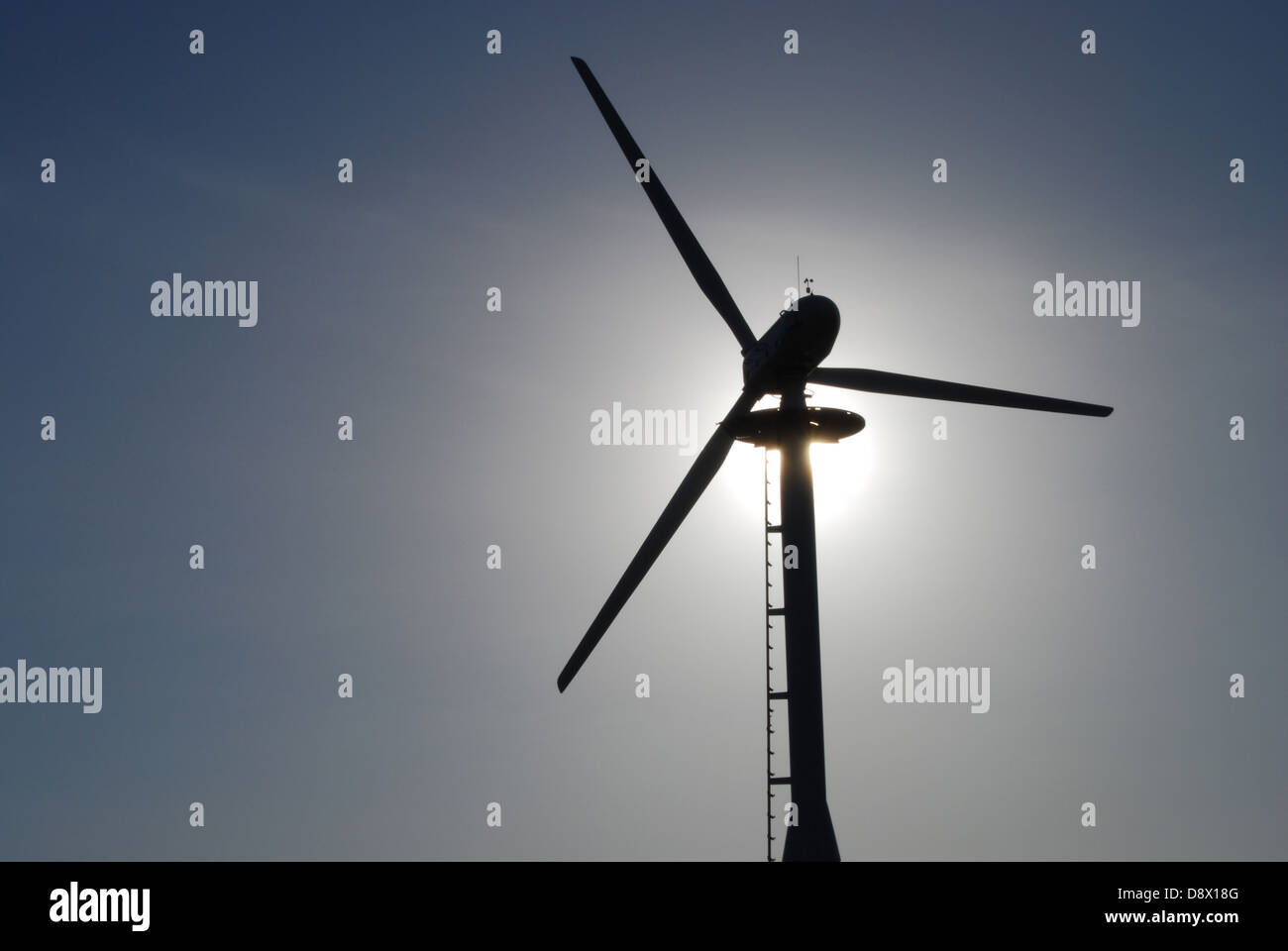 A small wind turbine Stock Photo - Alamy