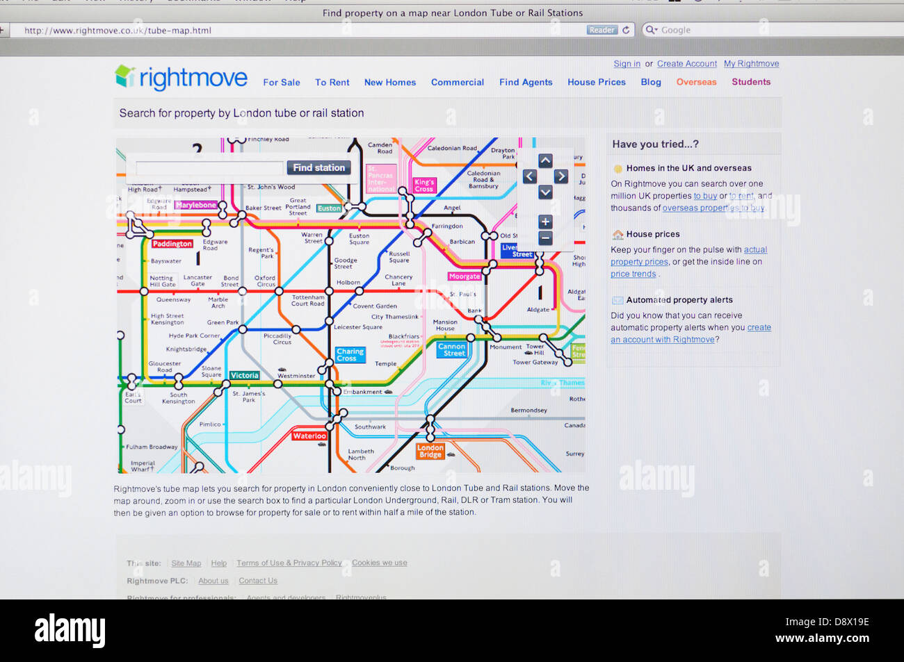 Rightmove properties hi-res stock photography and images - Alamy
