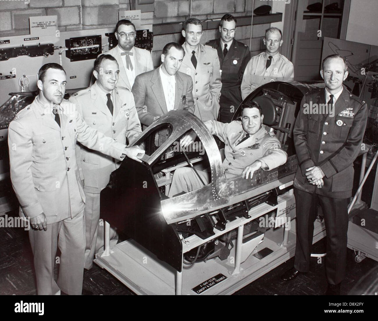 This image shows Lin Hendrix and Associates working on the F84-F-25 RE ...