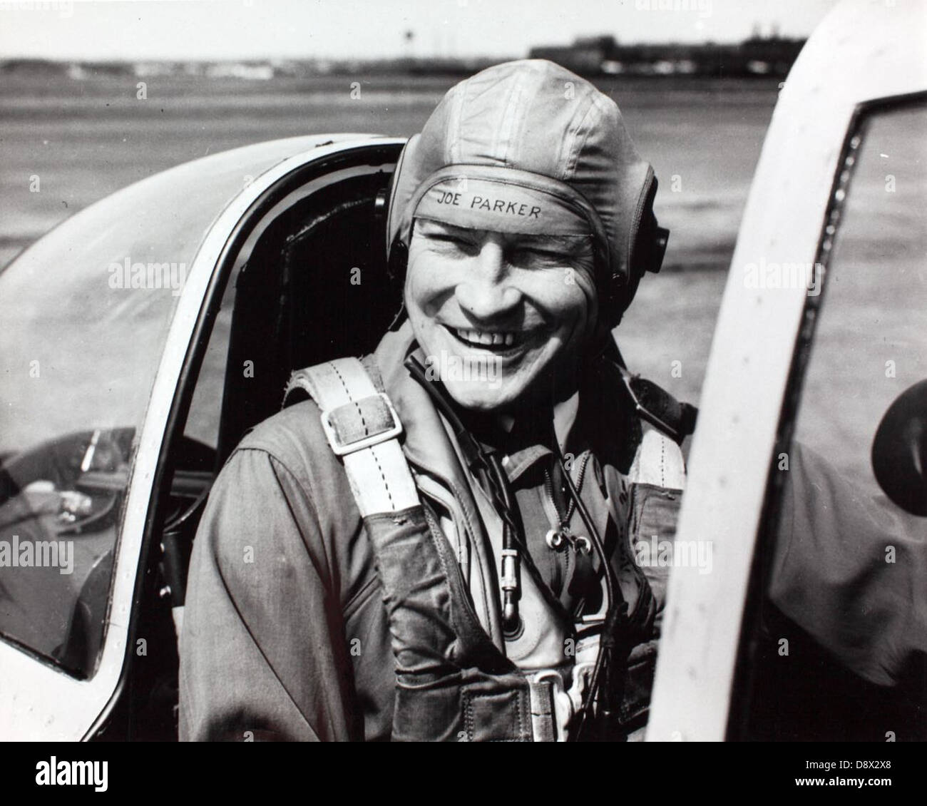Republic Aviation Test Pilot Joe Parker Stock Photo - Alamy