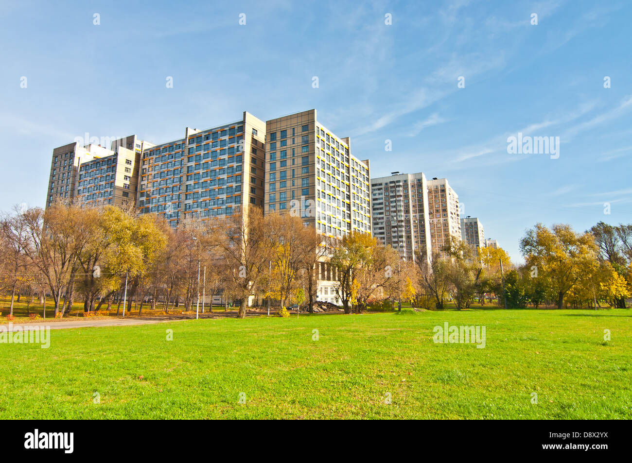modern business building in megalopolis Stock Photo - Alamy