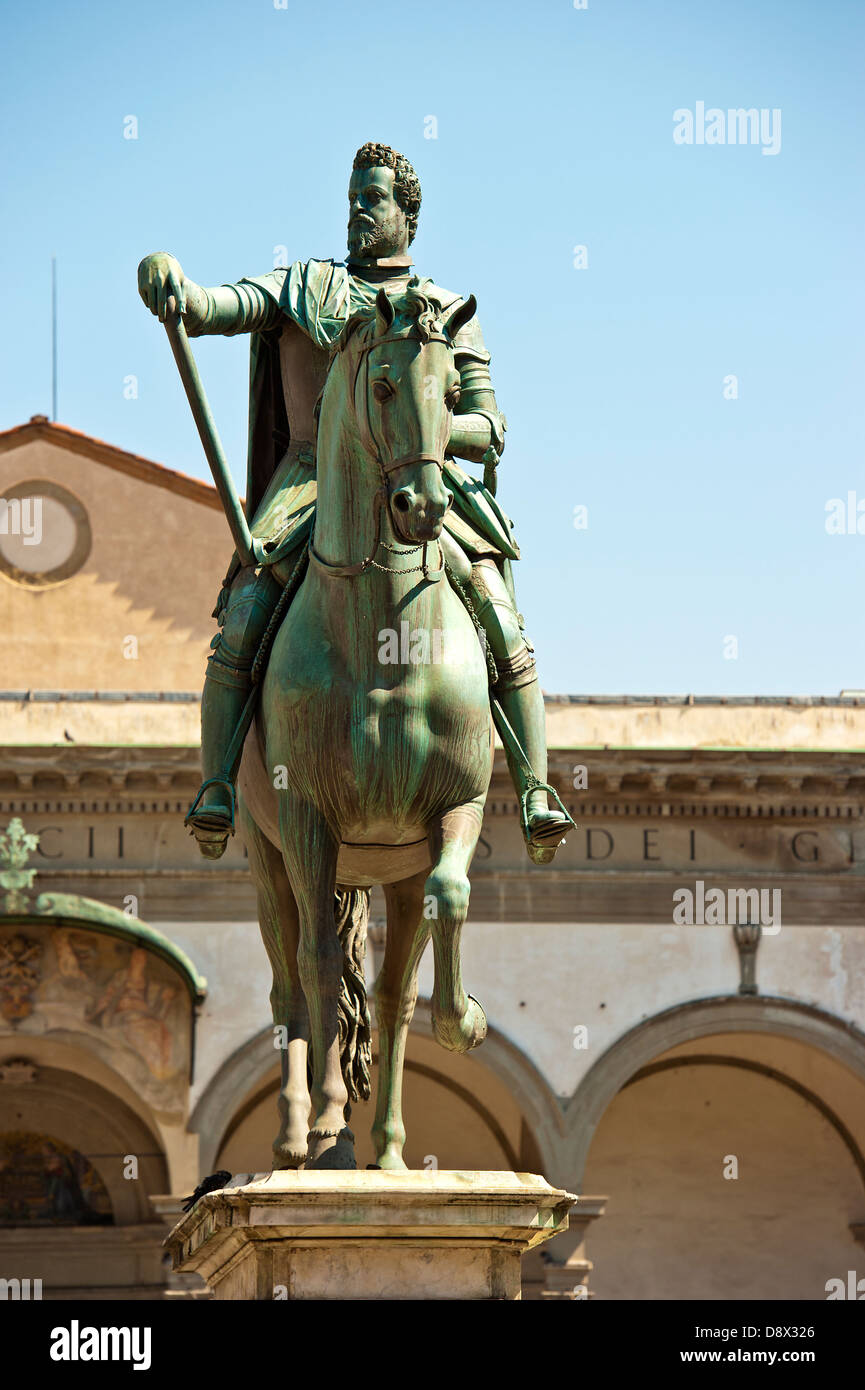 Statue of Ferdinando I de' Medici Stock Photo - Alamy
