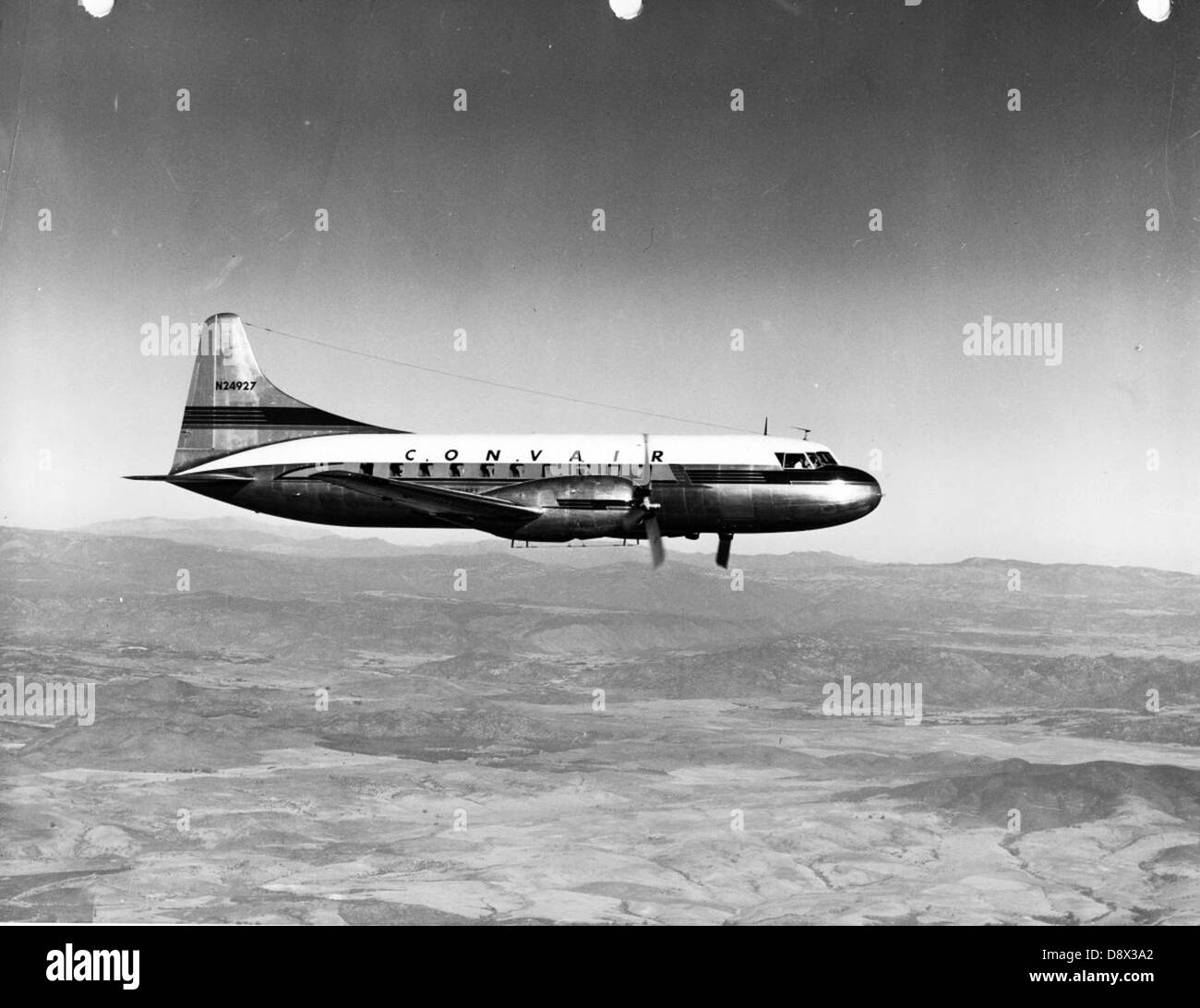 Convair 240 N24927 A-1444 Stock Photo - Alamy