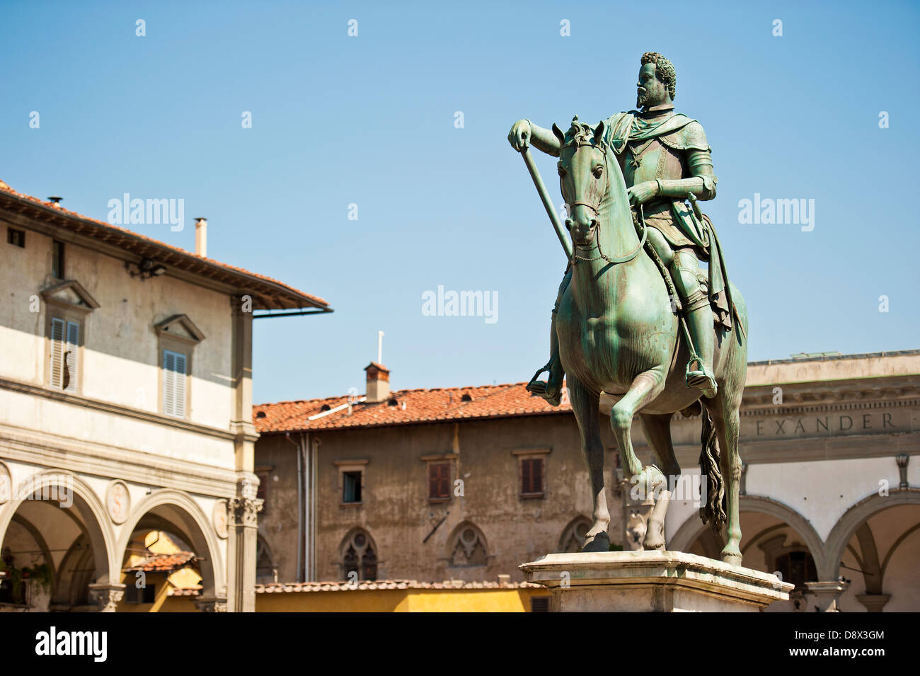 Statue of Ferdinando I de' Medici Stock Photo - Alamy