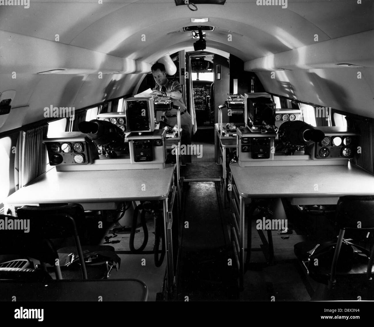 Convair T-29D navigation stations N30902 Stock Photo - Alamy