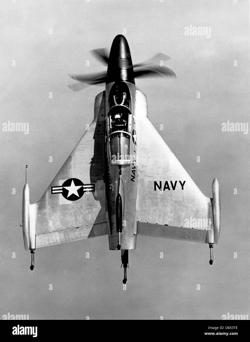 The Convair XFY-1, also known as the 'pogo plane,' was a unique ...