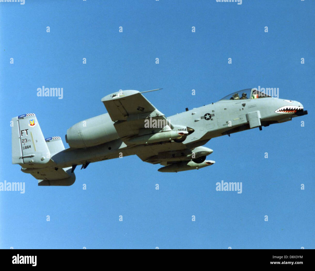 A Republic A-10A Thunderbolt II, tail number 82-0664, assigned to the ...