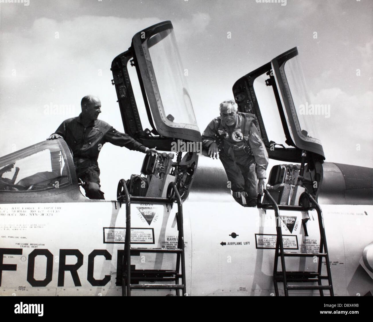 Republic F-105 Thunderchief Stock Photo - Alamy
