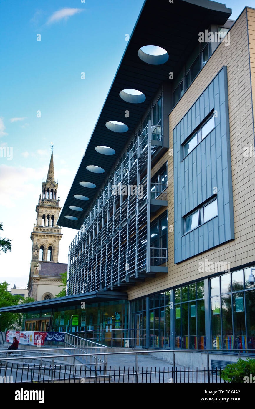 Students union Queens university Belfast Stock Photo - Alamy