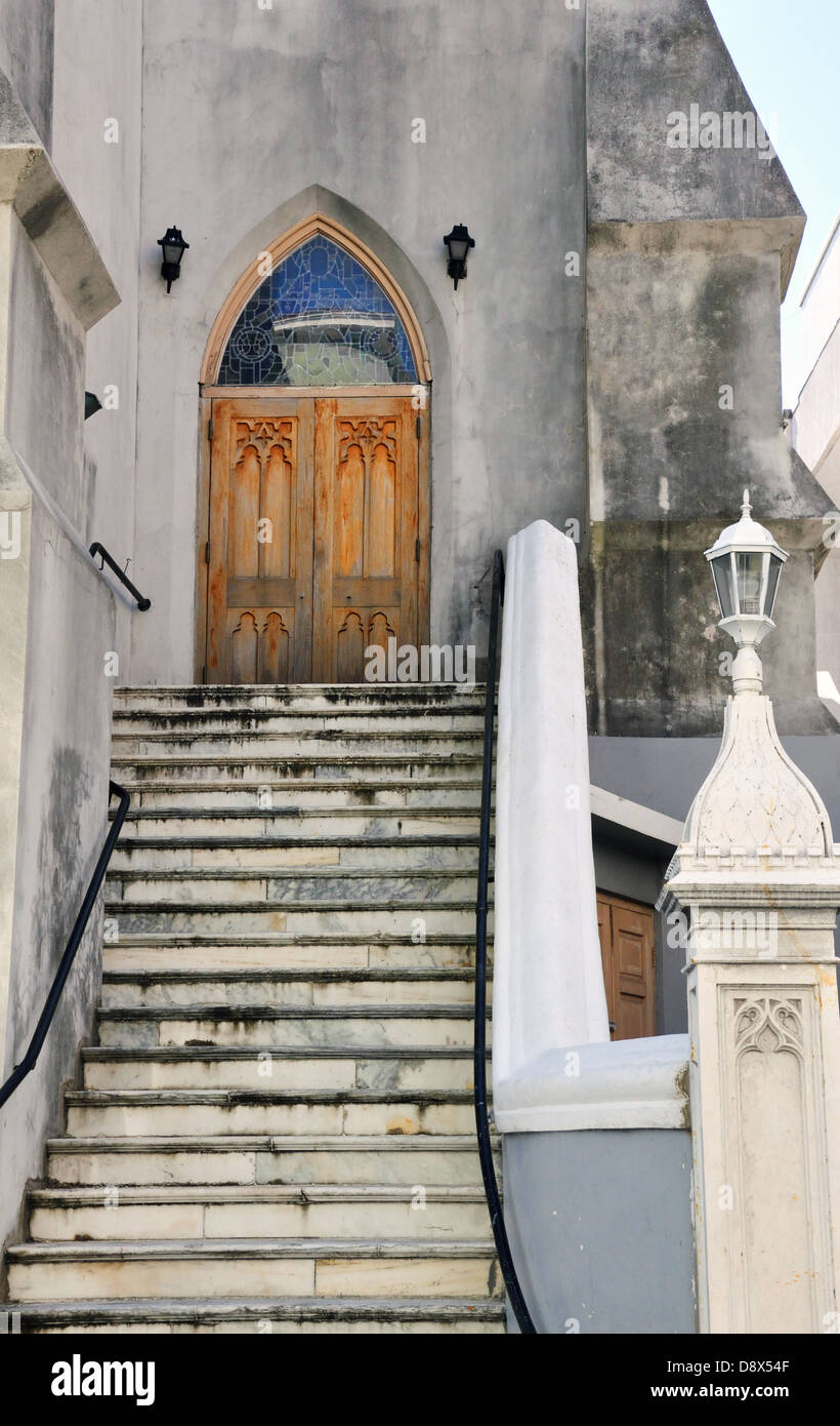 Church steps door nassau hi-res stock photography and images - Alamy