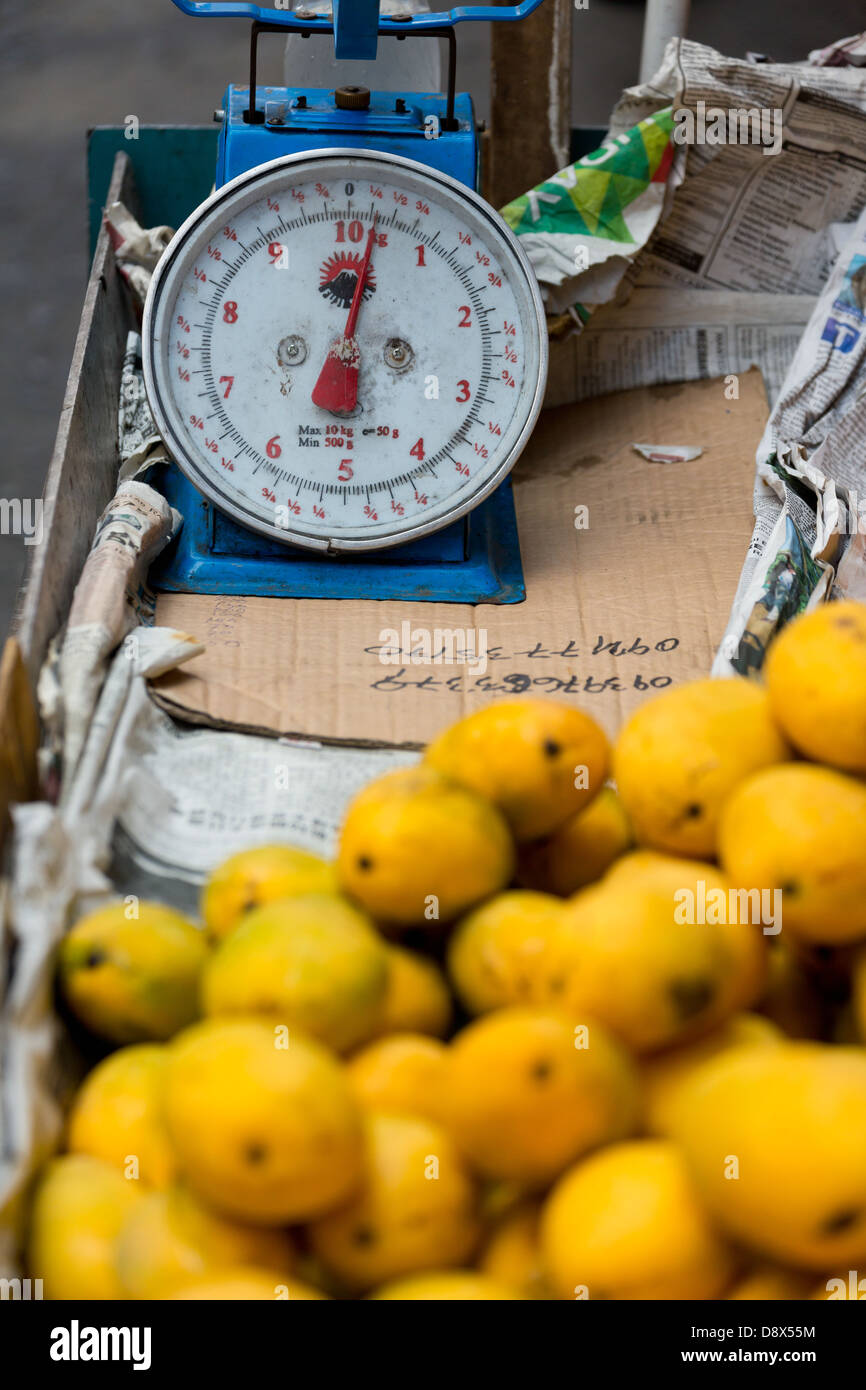 Scale on a Market in Makati City in Manila, Philippines Stock Photo - Alamy
