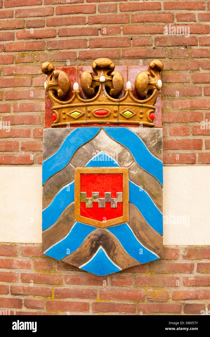 Ancient shield of former polder-district Rhine and IJssel, the ...