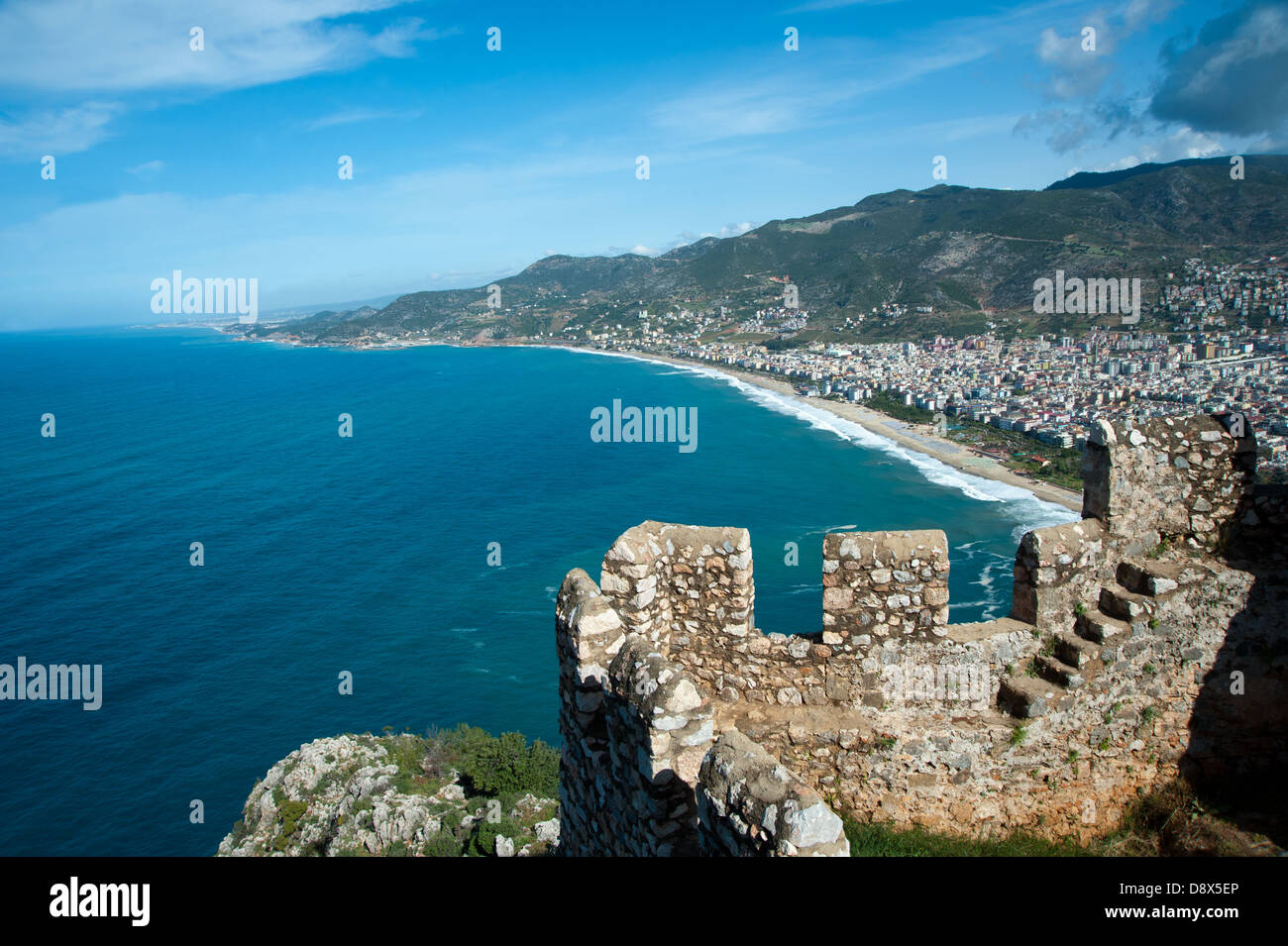 Alanya Turkey view Stock Photo - Alamy