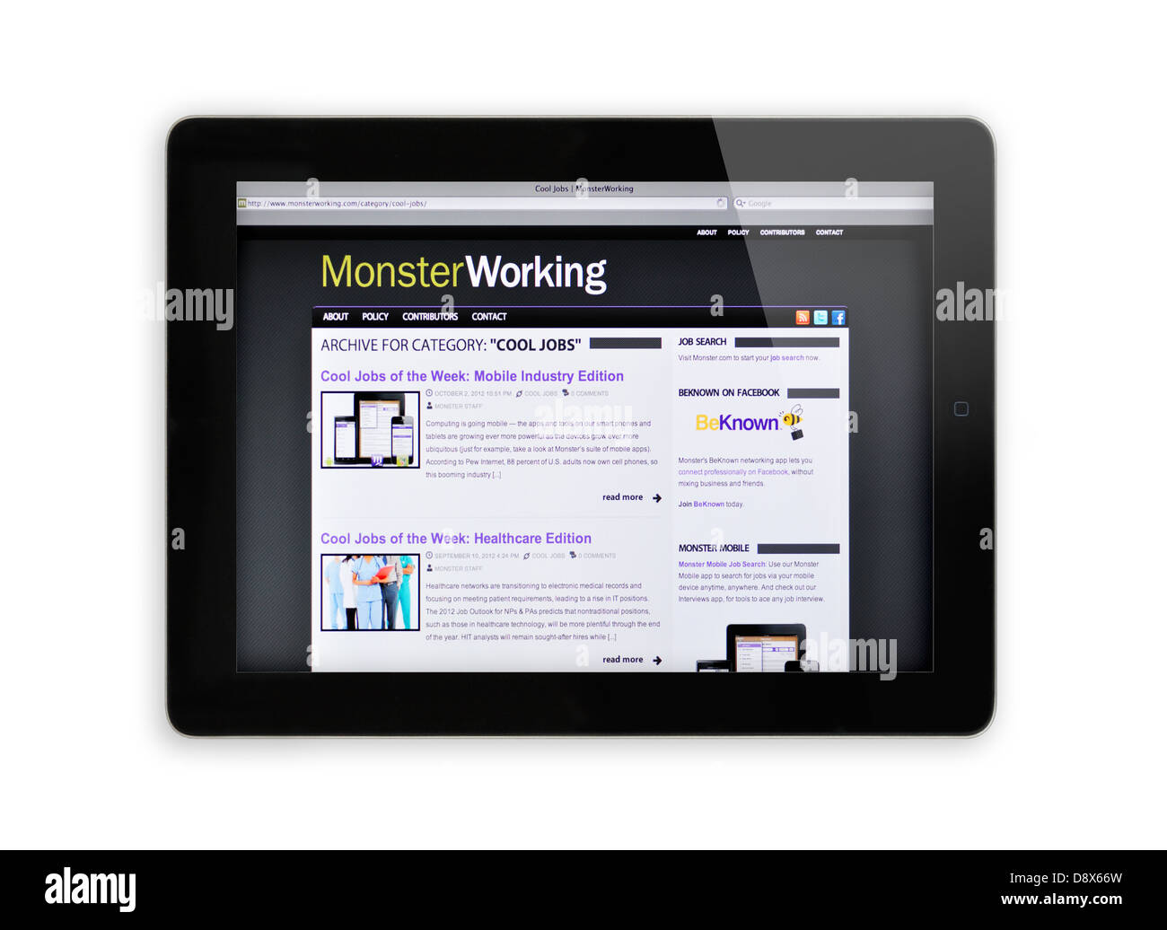 Online job search Cut Out Stock Images & Pictures - Alamy