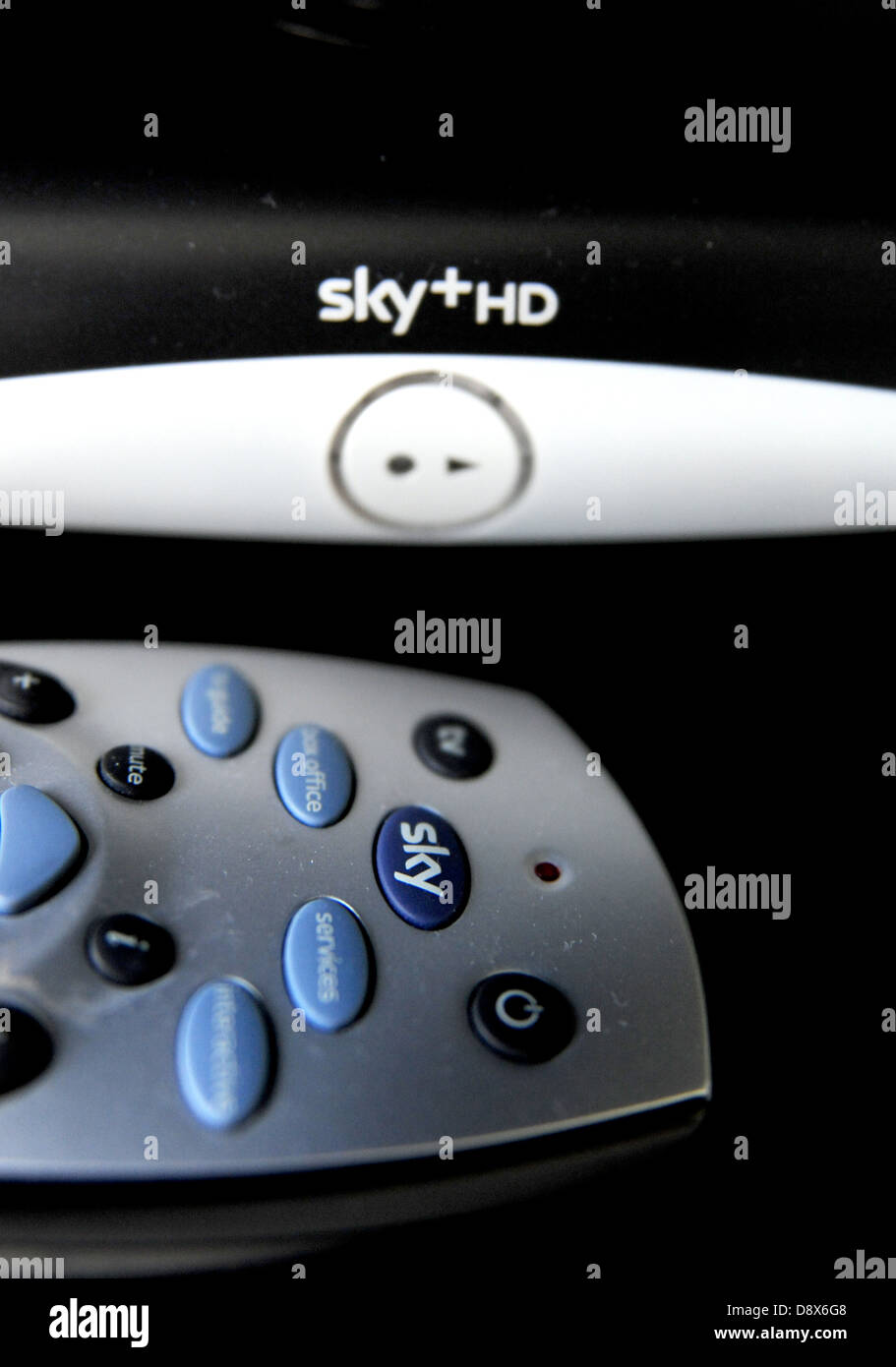 Sky tv remote control hi-res stock photography and images - Alamy