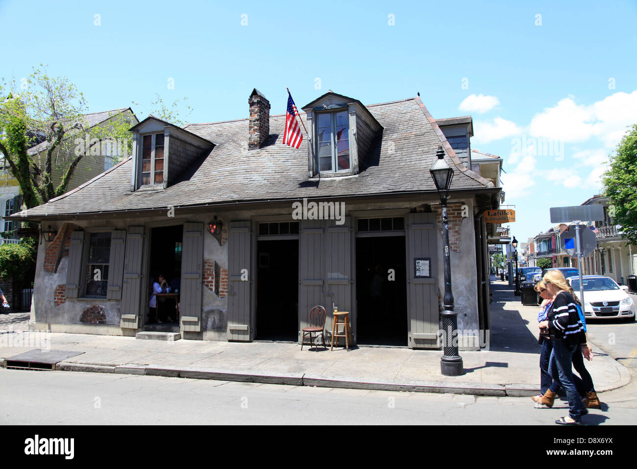Lafitte's Blacksmith Shop in the bourbon Street is the eldest bar in ...